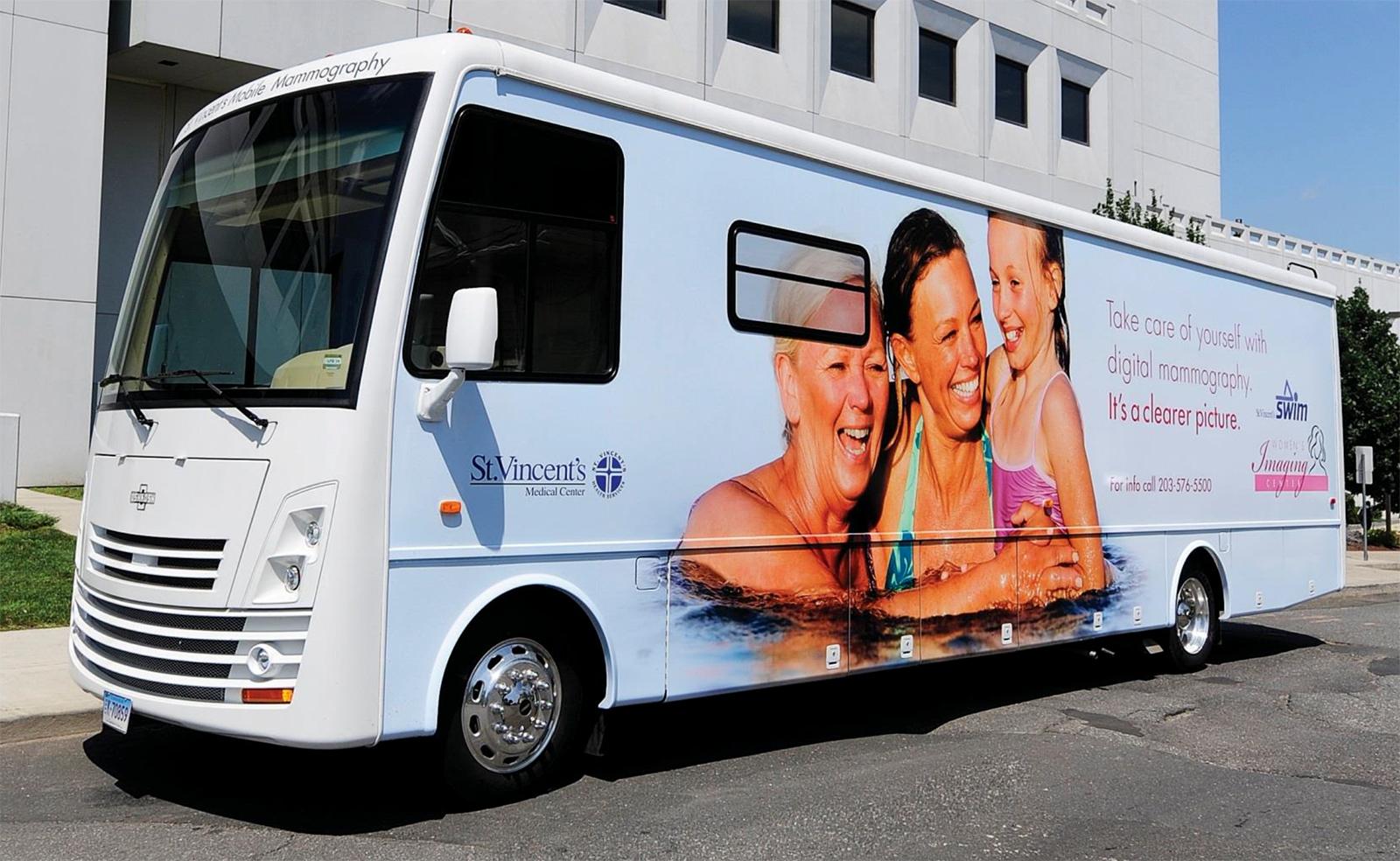 Mobile mammogram coach to visit Sacred Heart