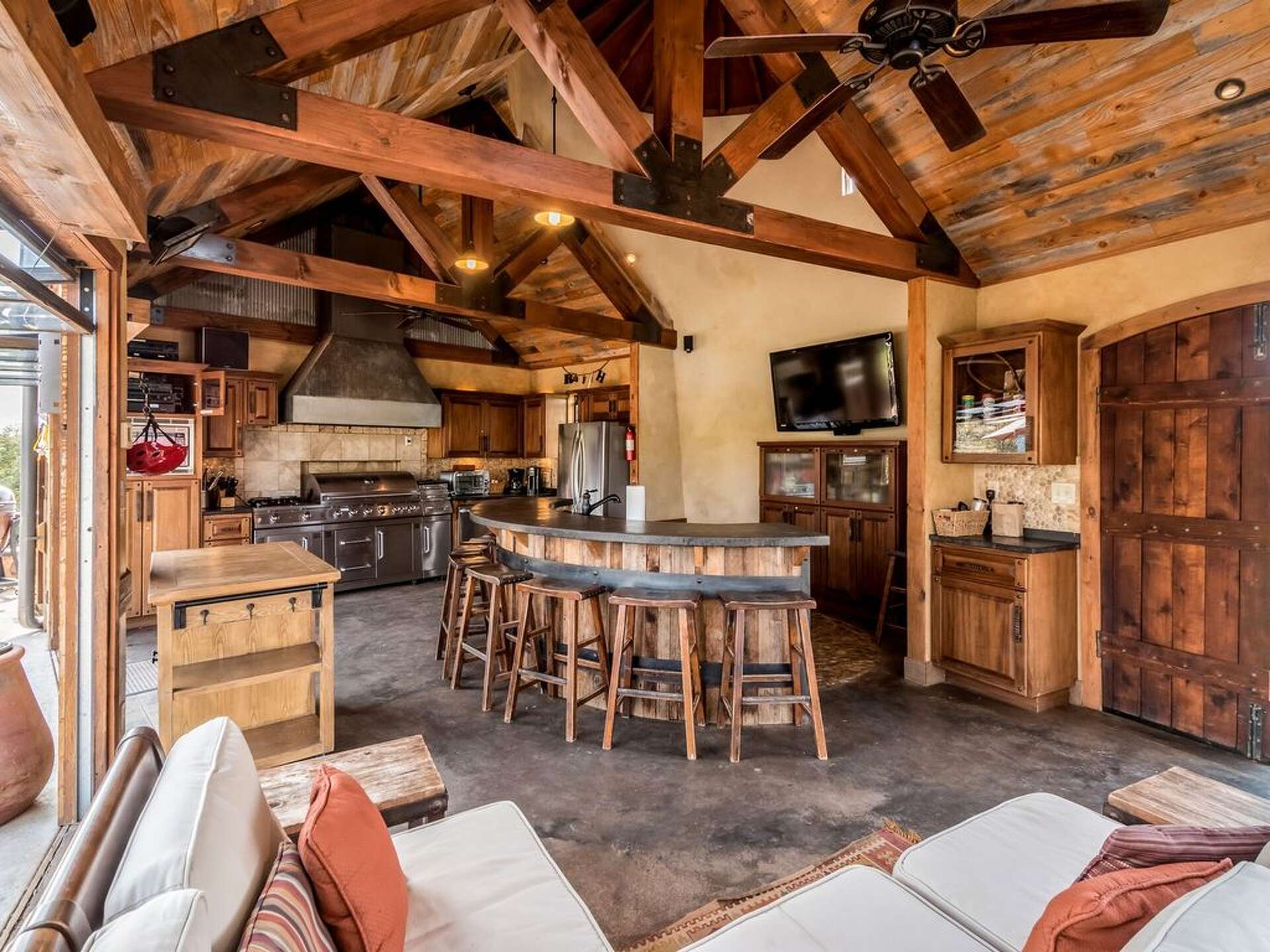 Stunning resort-style ranch offers a private Central Texas getaway