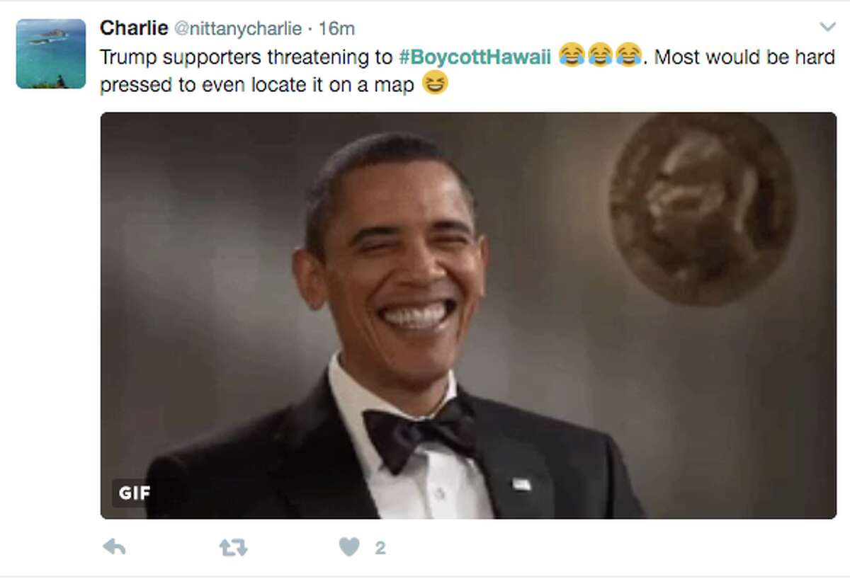 #BoycottHawaii spawns hilarious Twitter reaction