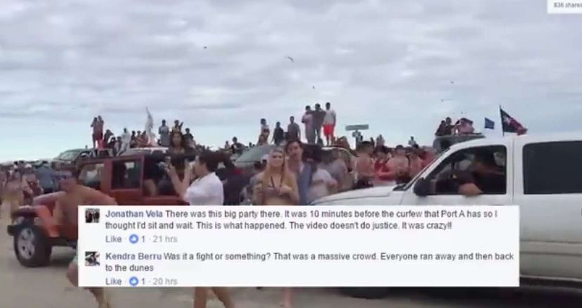 Viral video shows spring break 'chaos' at Port Aransas