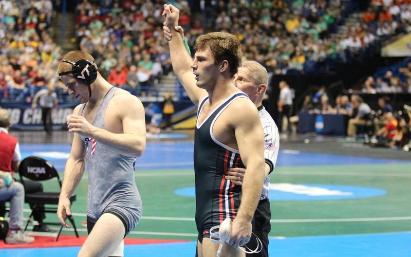 WRESTLING: Residori guarantees himself All-American status