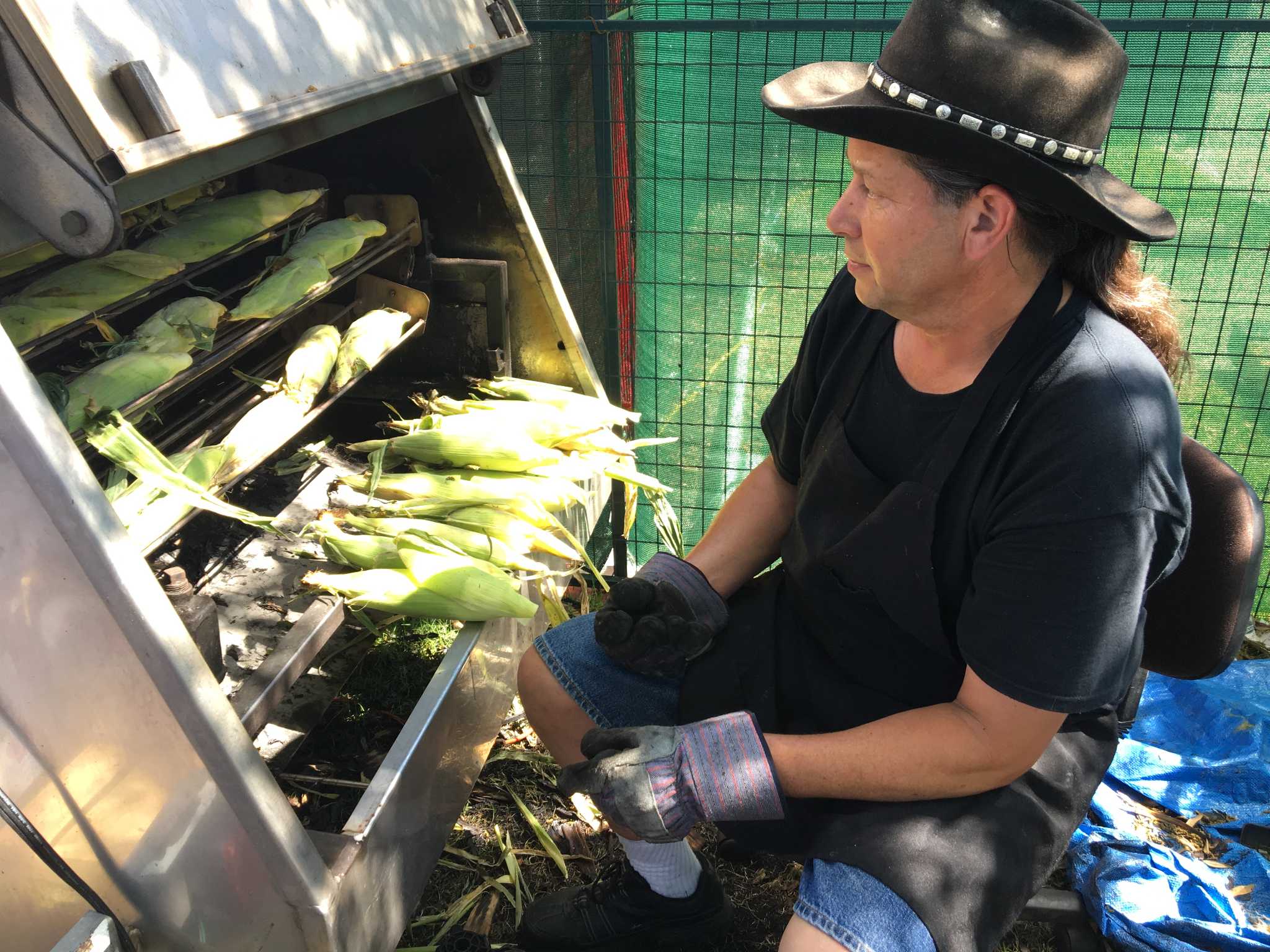 What makes corn at the Rodeo so tasty?