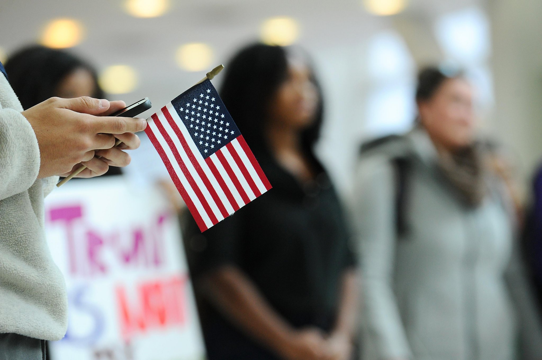 Political events in the Bay Area: discussions and demonstrations