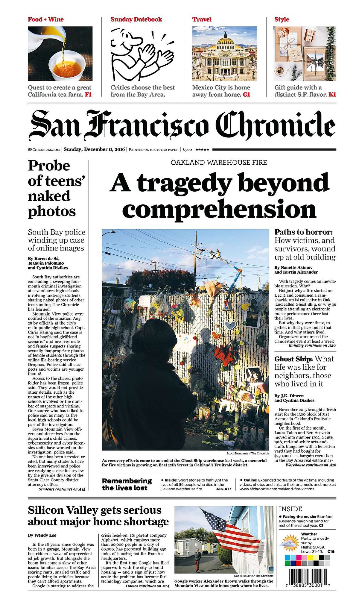 The Chronicle’s photo team wins national awards