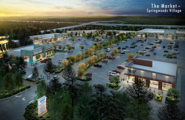 Springwoods Village shopping center earns LEED certification