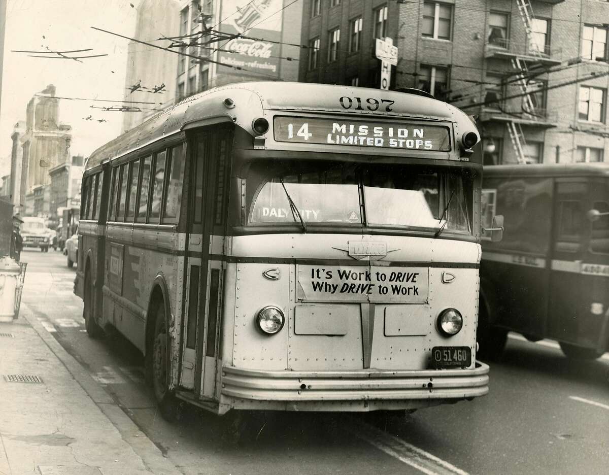 Historic photos capture evolution of the SF Muni bus