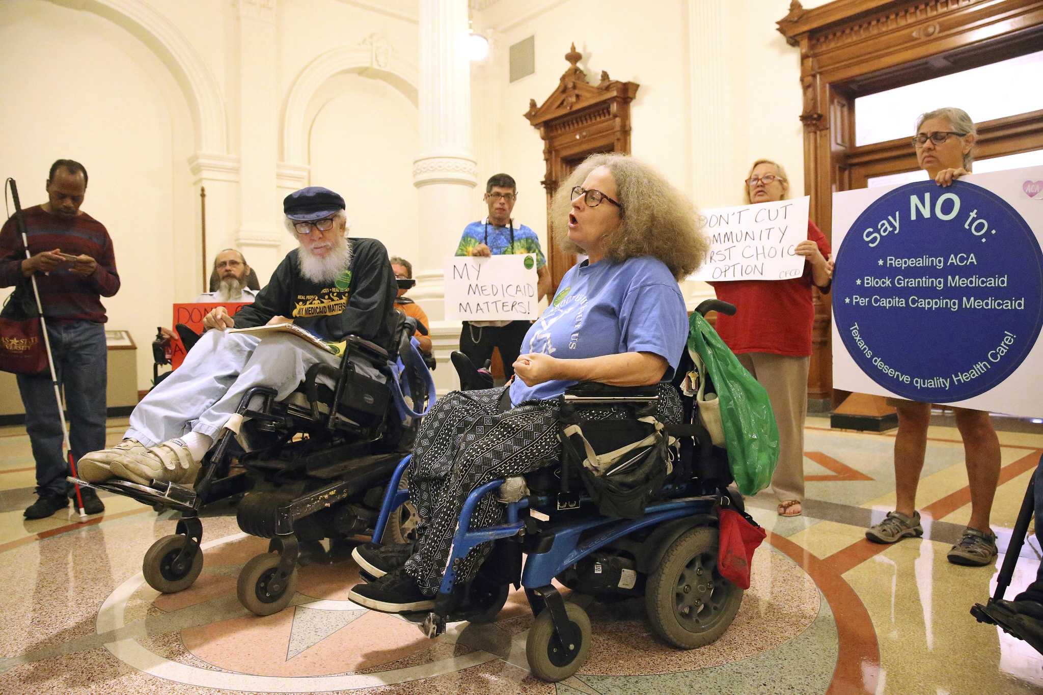 Disability rights group fights back against GOP health care proposal
