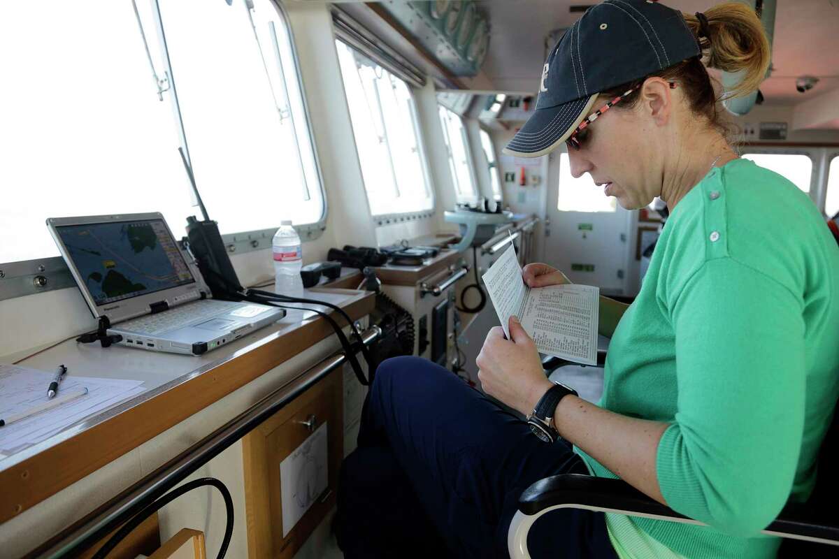 Ship Channel pilot encourages kids to follow in her wake