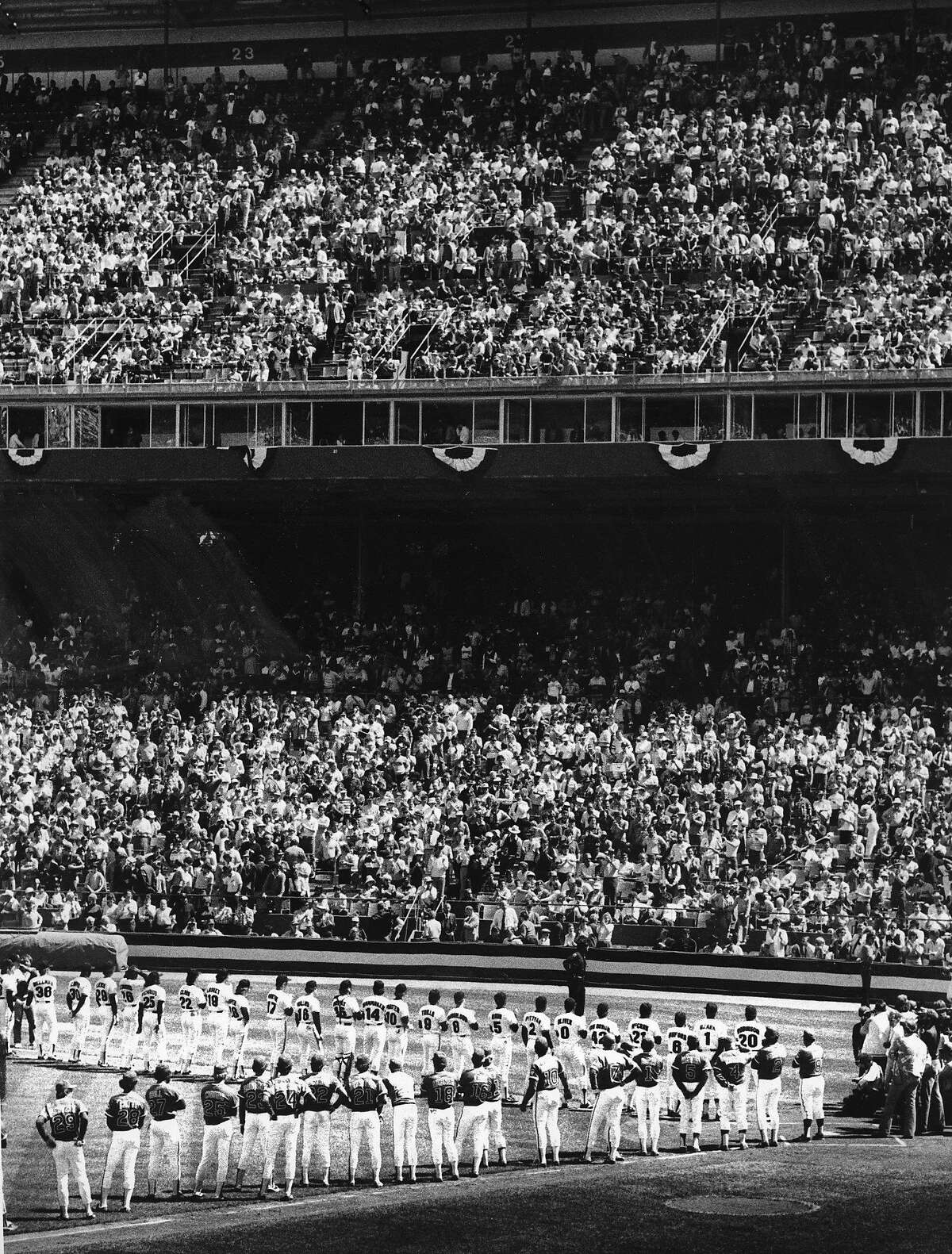 Giants’ home openers: Classic moments spread across 60 years