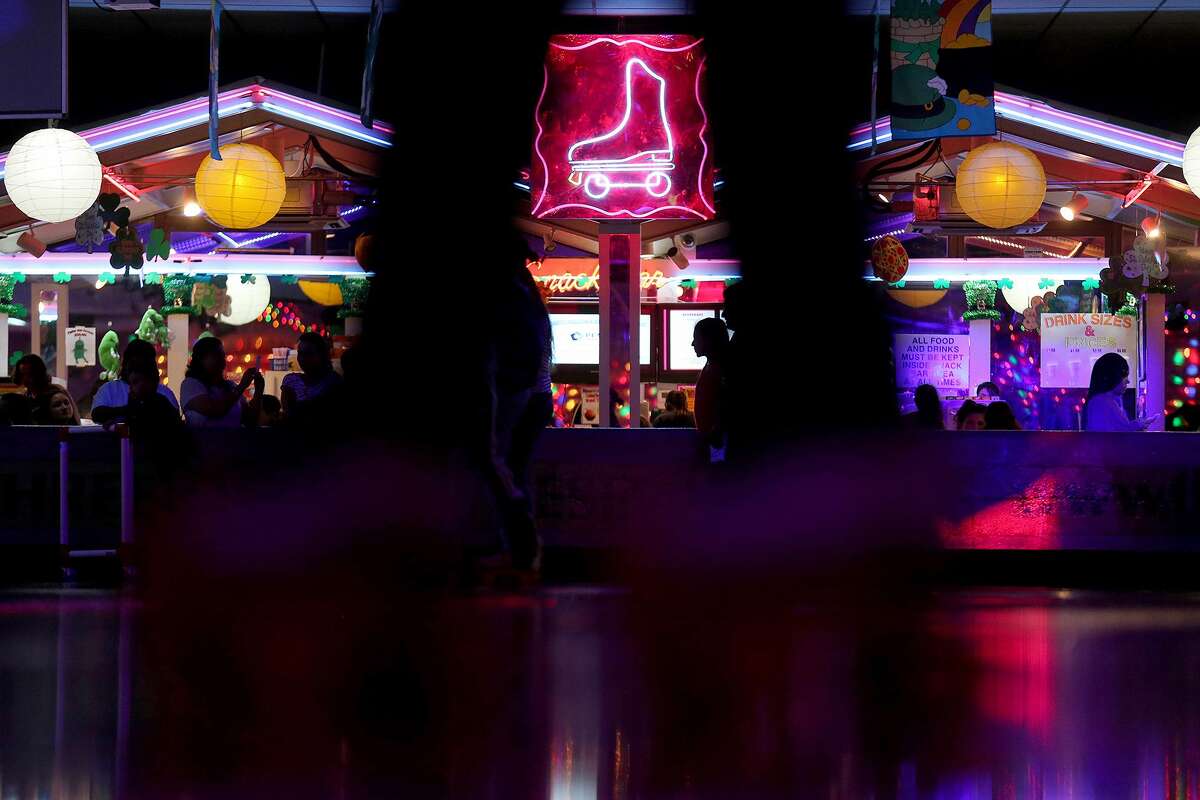 Saturday night at the Rollercade is always all right