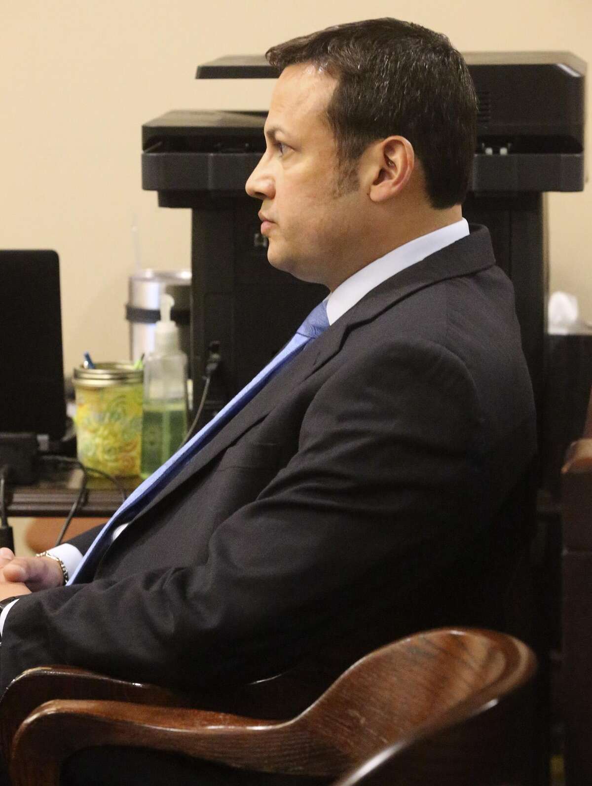 Accused lawyer, on video played in court, seeks to destroy DVD