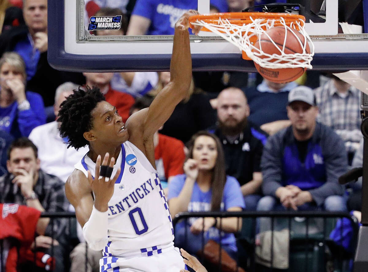 De'Aaron Fox says he will leave Kentucky to enter NBA Draft