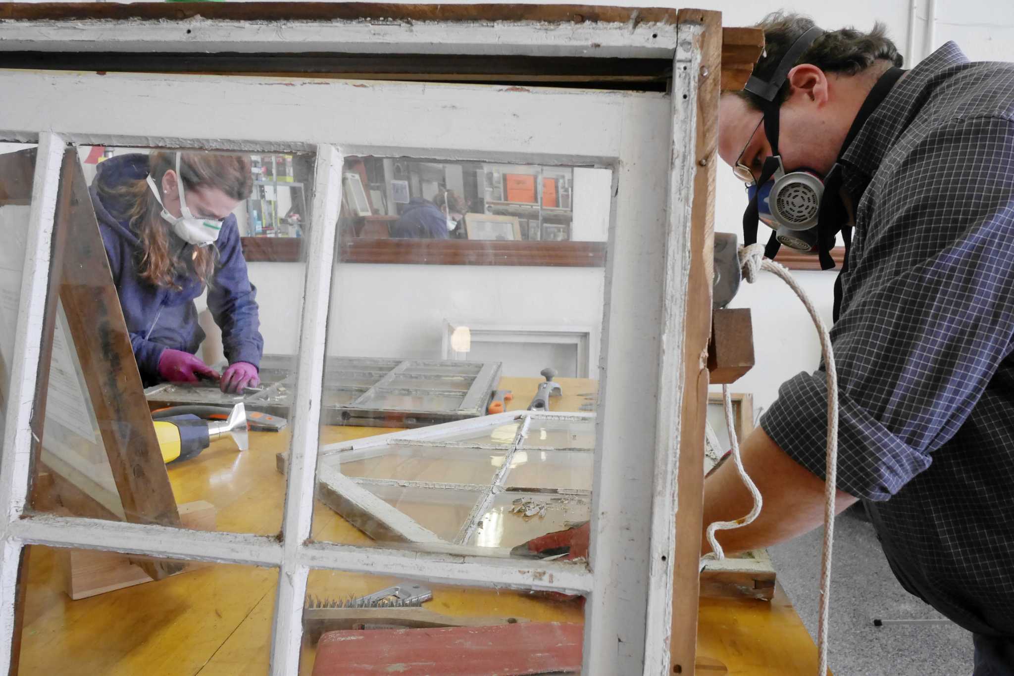 Program's aim: workers with building restoration skills