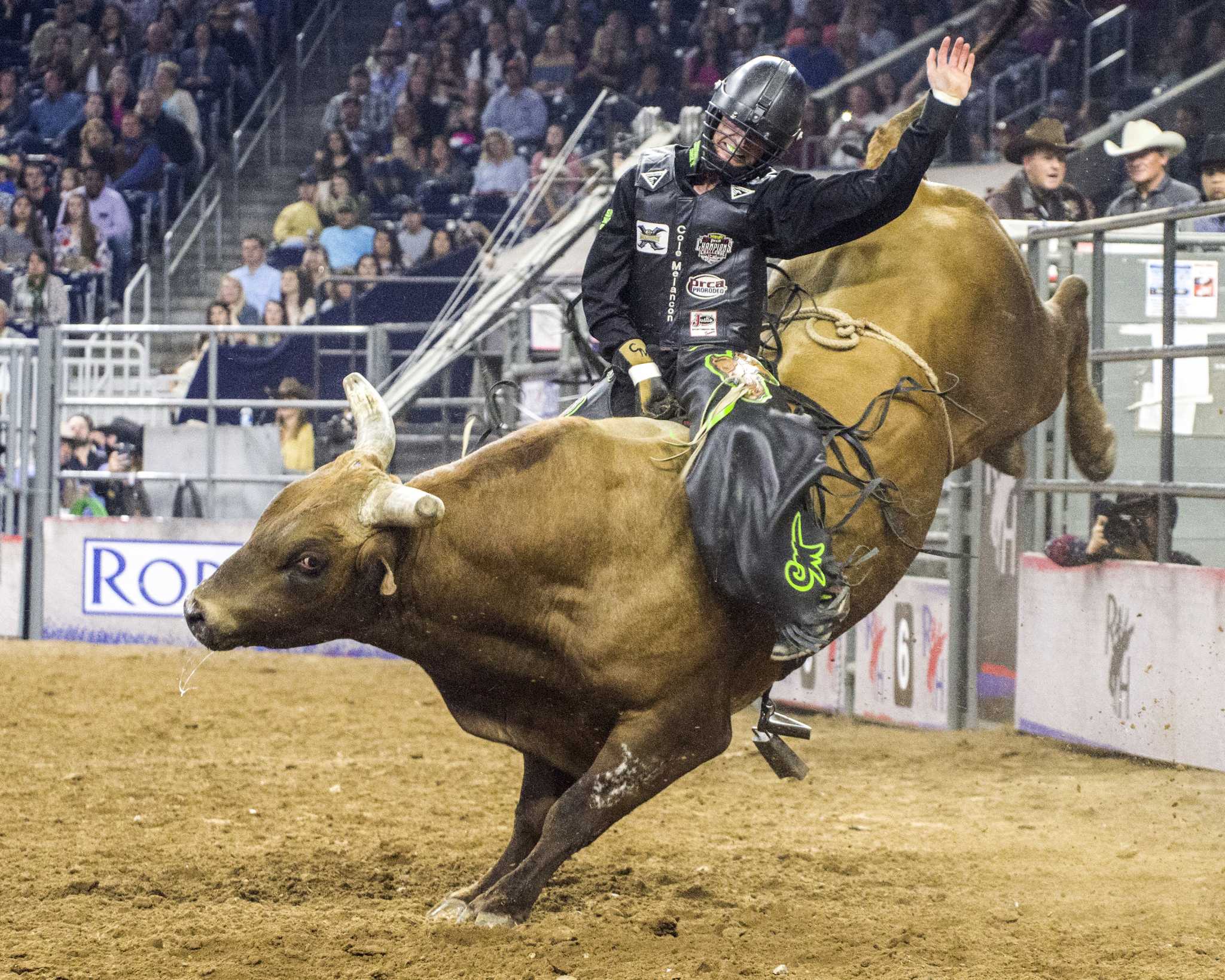 Melancon finishes fourth in bull riding at HLSR