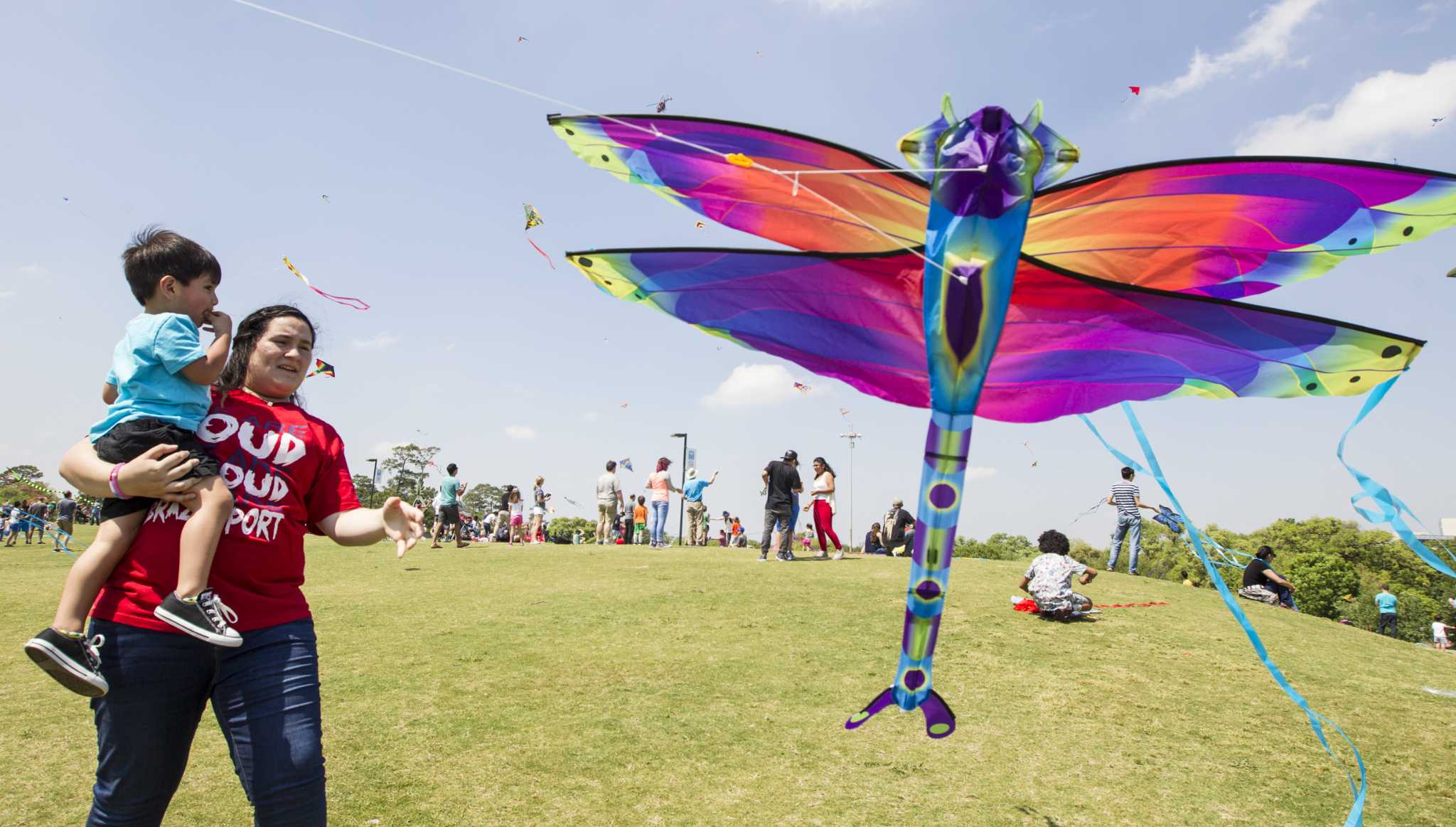 It's a bird, a butterfly, a Superman at kite festival