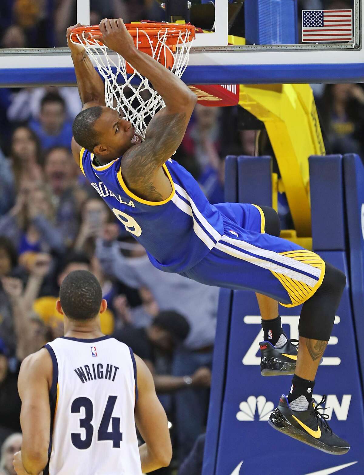 Andre Iguodala, Klay Thompson, Stephen Curry spark Warriors’ win