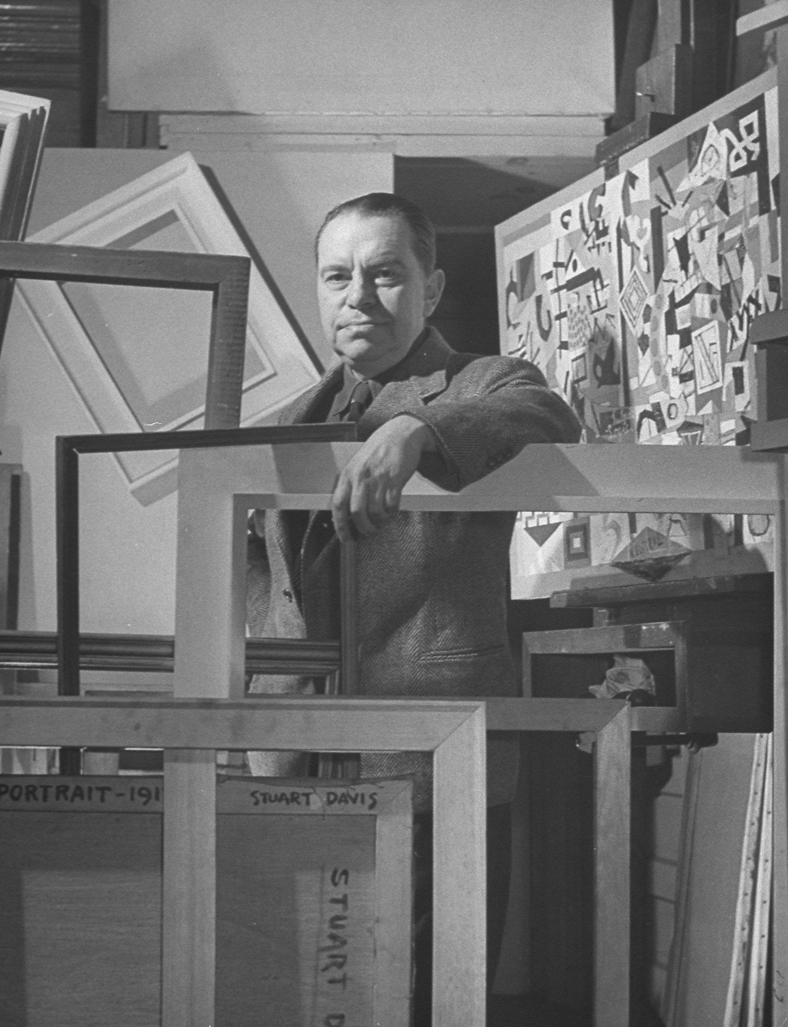 The word on the work of Stuart Davis at the de Young