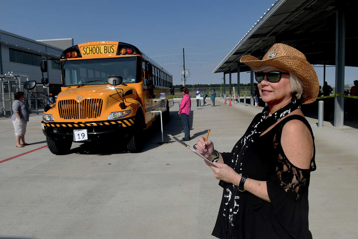 Photos: Cy-Fair bus drivers showcase road-e-o skills