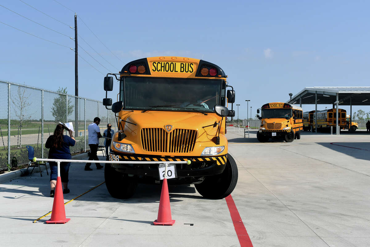 Photos: Cy-Fair bus drivers showcase road-e-o skills