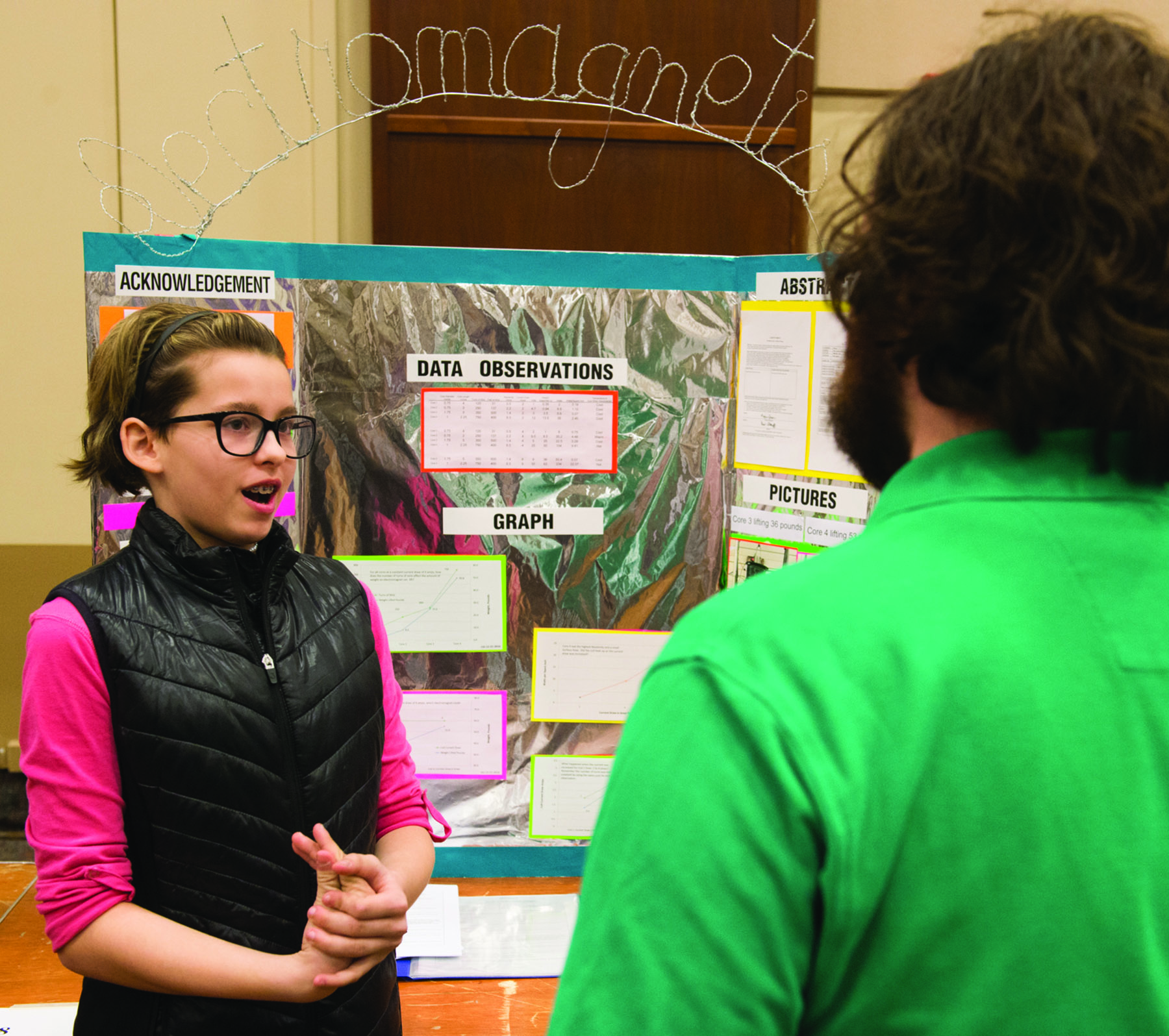 Students demonstrate science ability