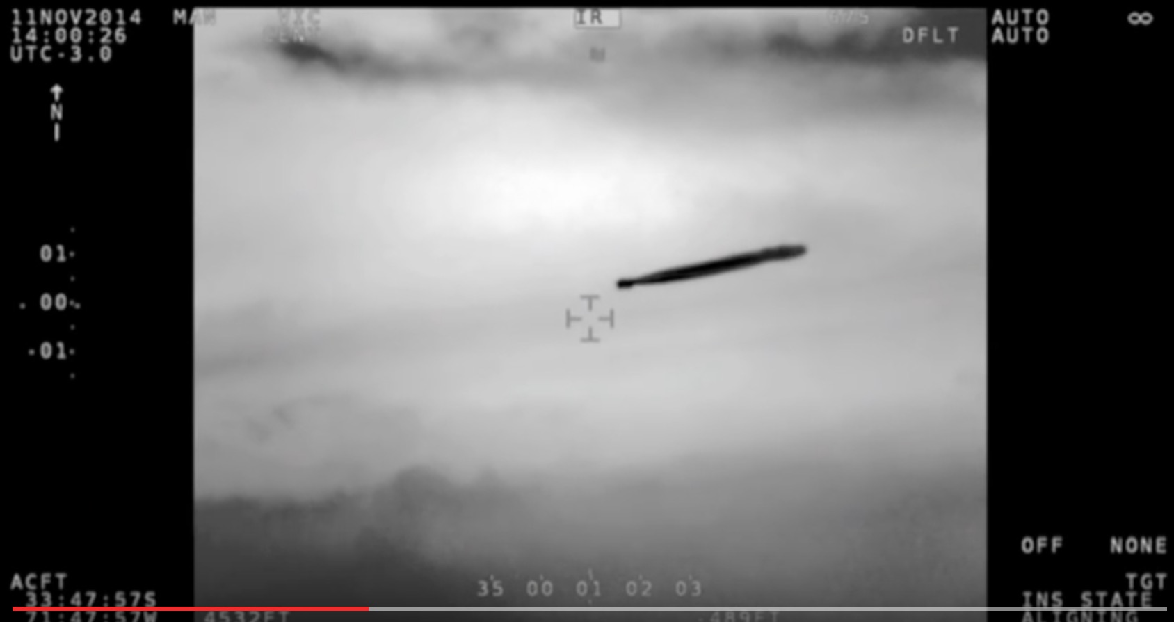 Chilean government releases video of disturbing UFO sighting
