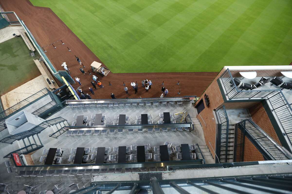 Astros unveil renovations to Minute Maid Park's center field