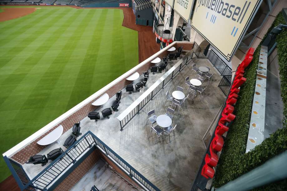 Astros unveil renovations to Minute Maid Park's center field - Houston ...