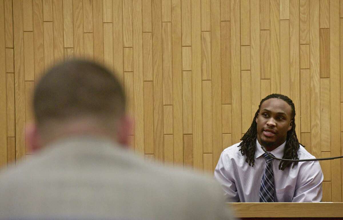 Sanderson claims self-defense in Danbury murder case