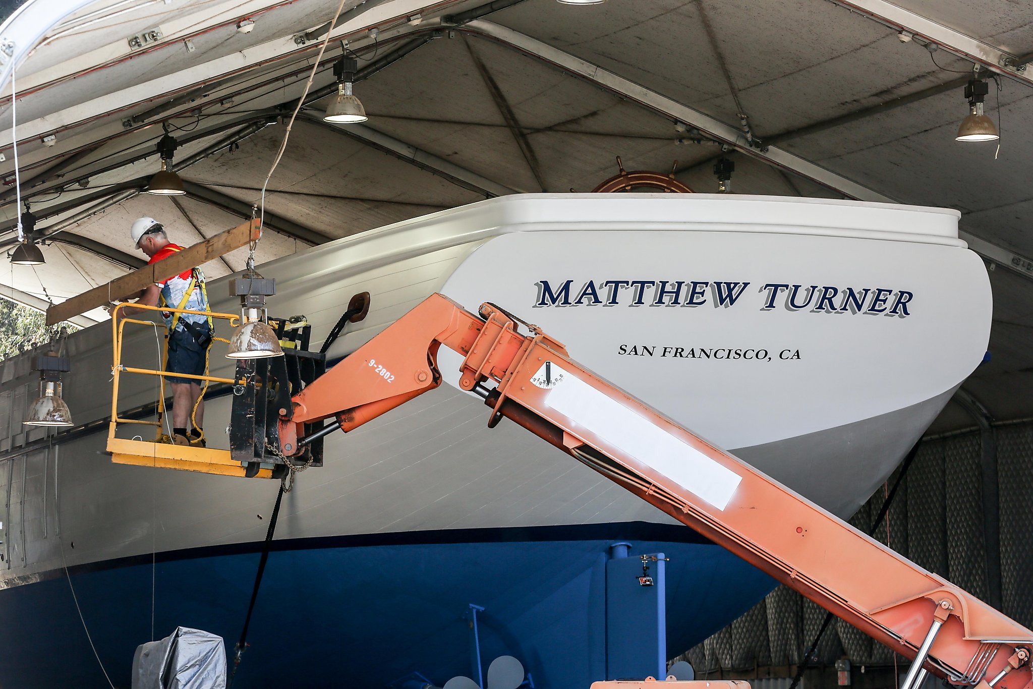 1st wooden ship built in Bay Area in 85 years poised to launch