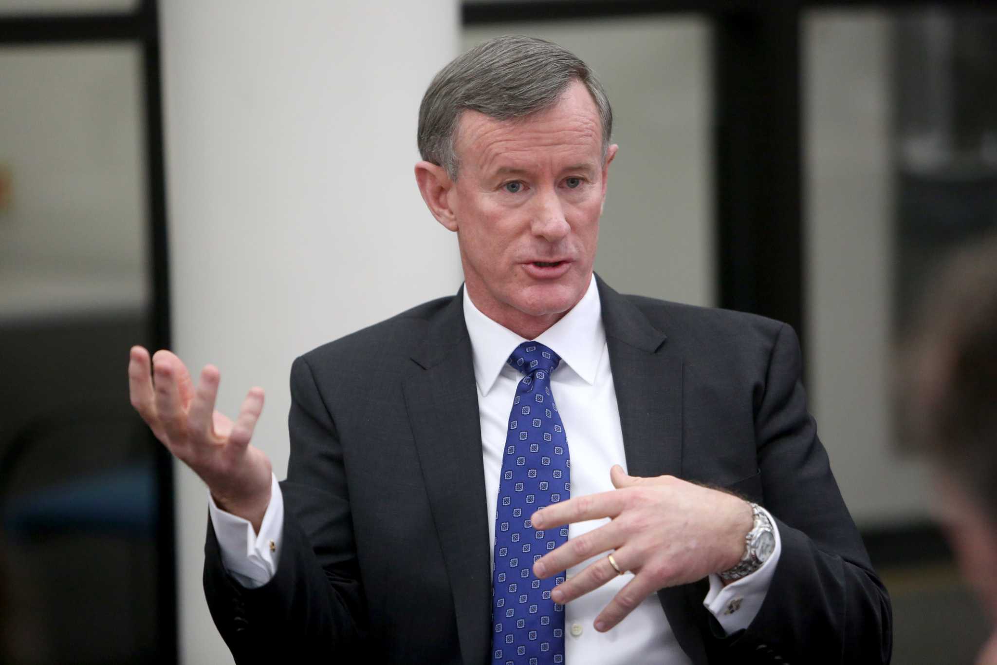 UT System Chancellor Bill McRaven to step down in 2018