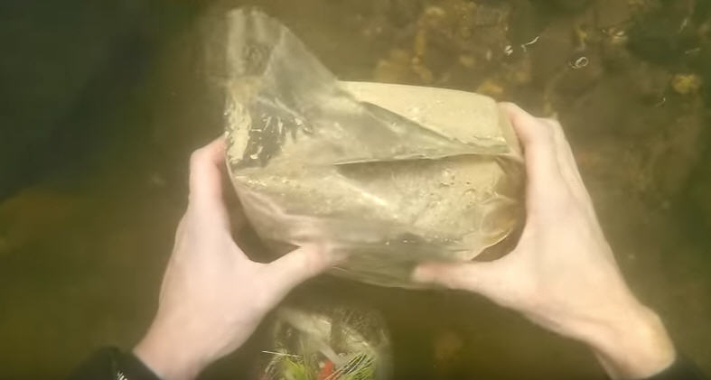 Diver thought he found treasure, but the box sent his swim south