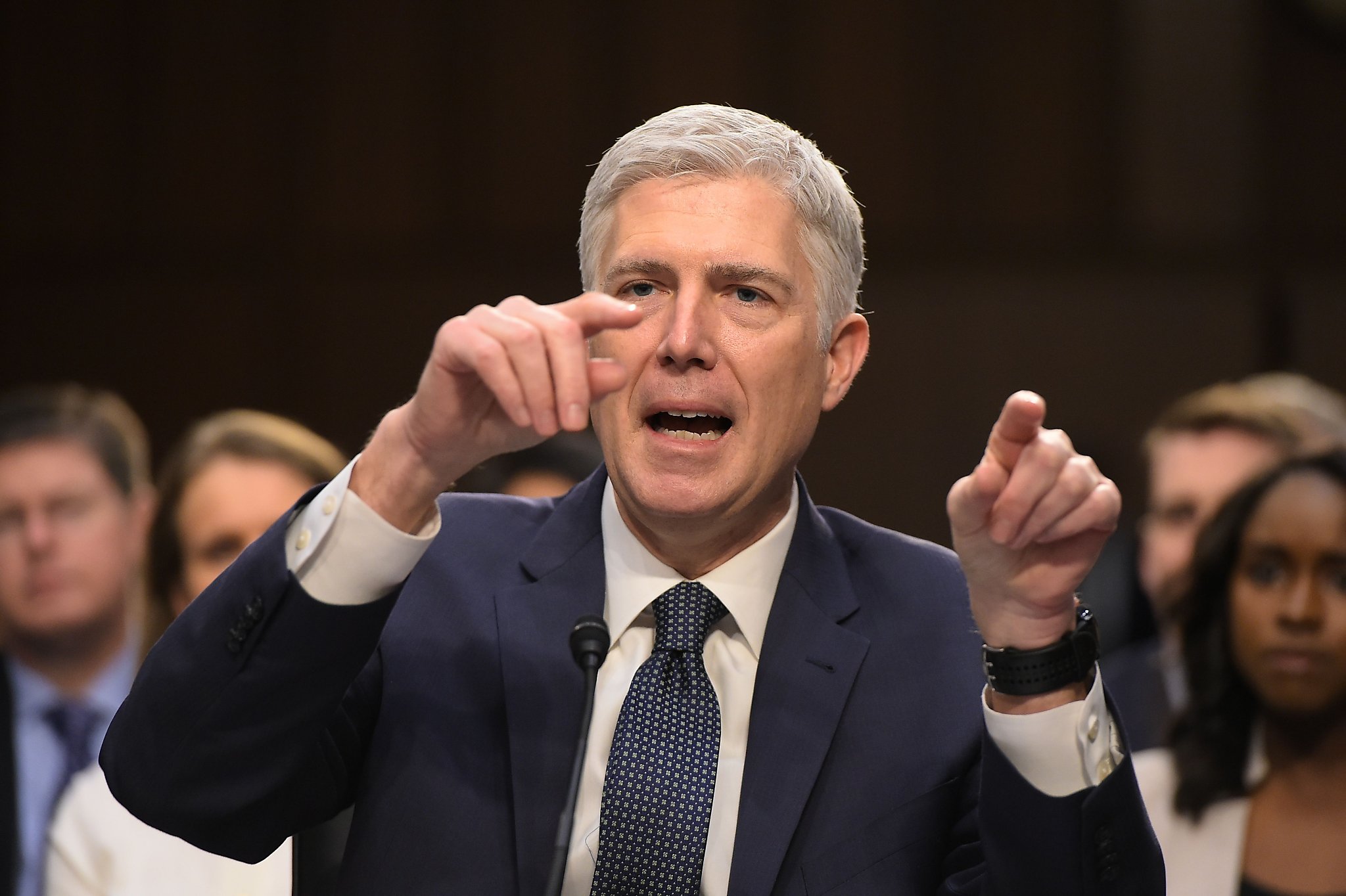 No on Gorsuch — but no on filibuster
