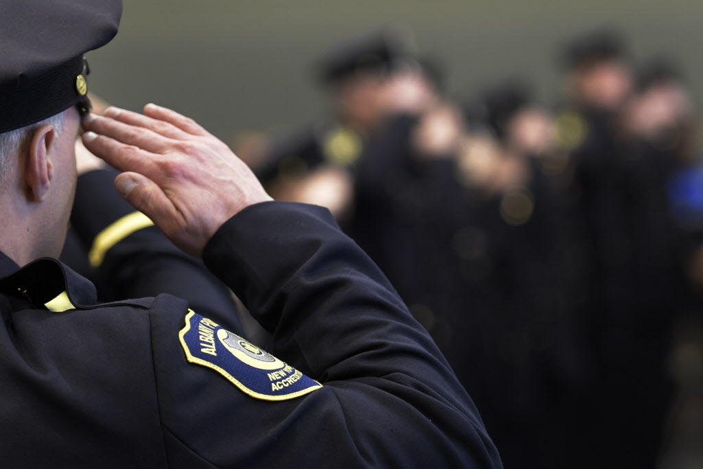 10 rookies are first to complete Albany police academy