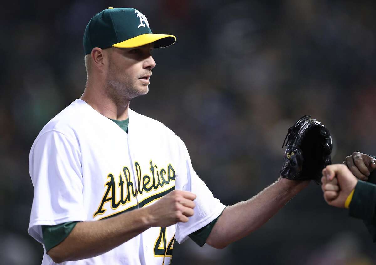 A’s Ryan Madson’s success could make him trade bait