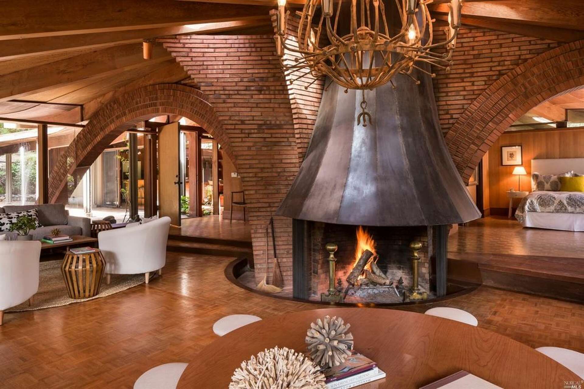 Daniel Liebermann masterpiece in Mill Valley is a redwood and glass wonder
