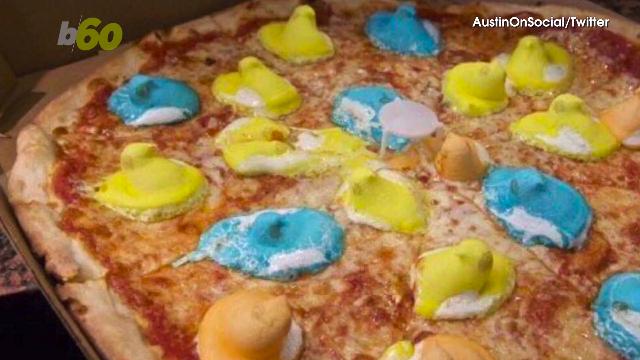 Internet reacts to claim that Peeps on pizza is a Texas tradition