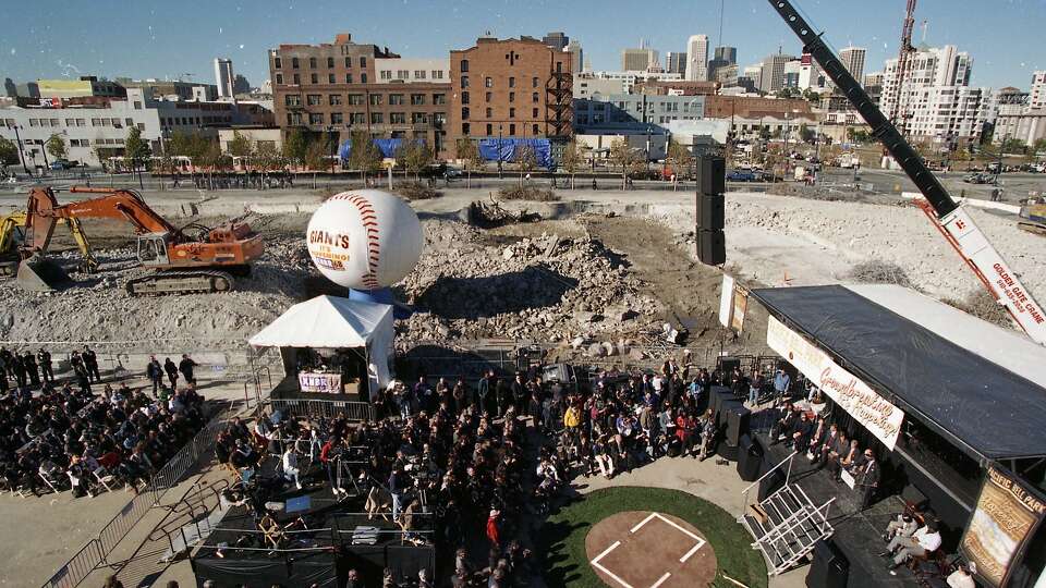 When the Giants broke ground on a ballpark for the ages