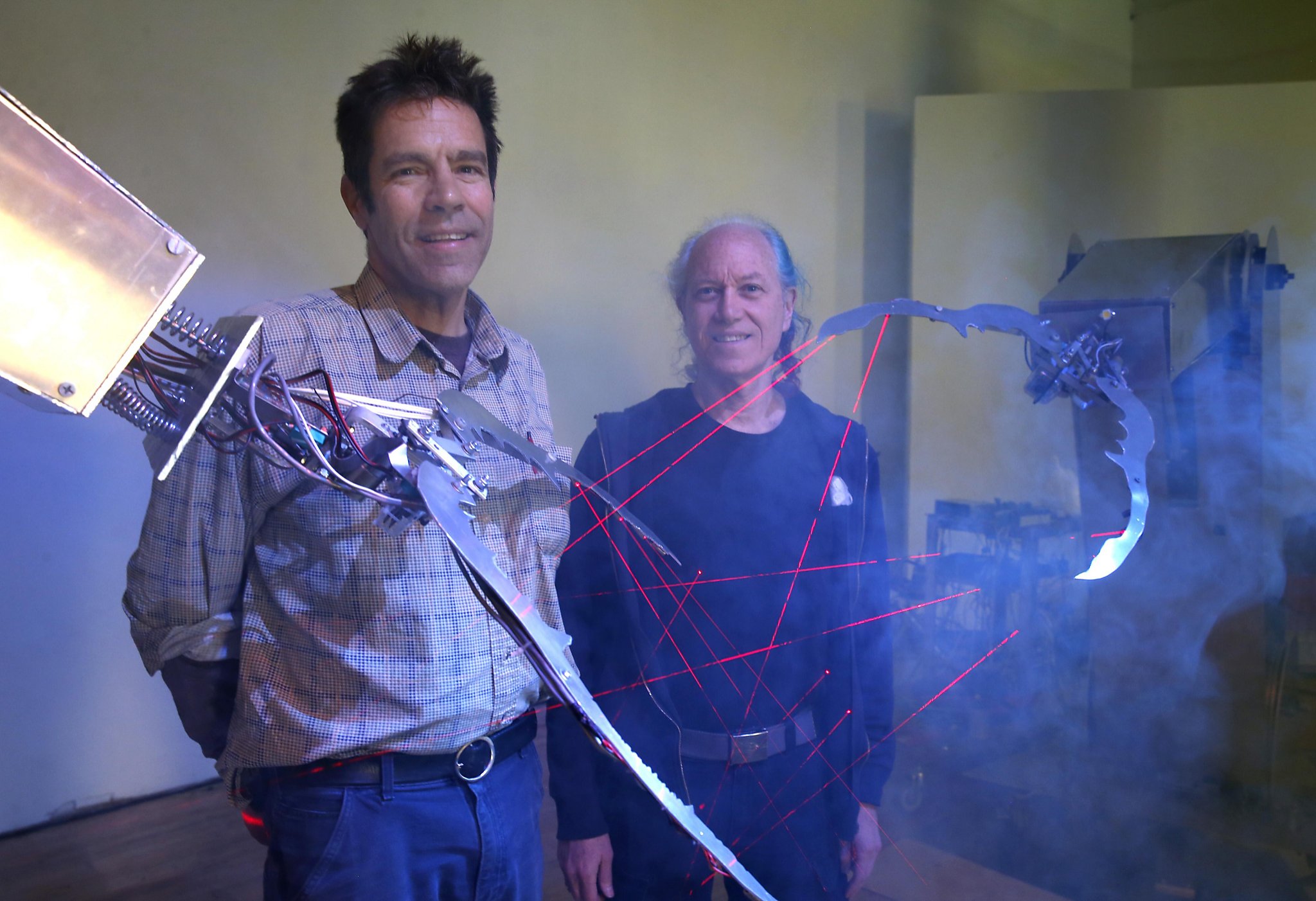 It takes brains to make robots perform as art