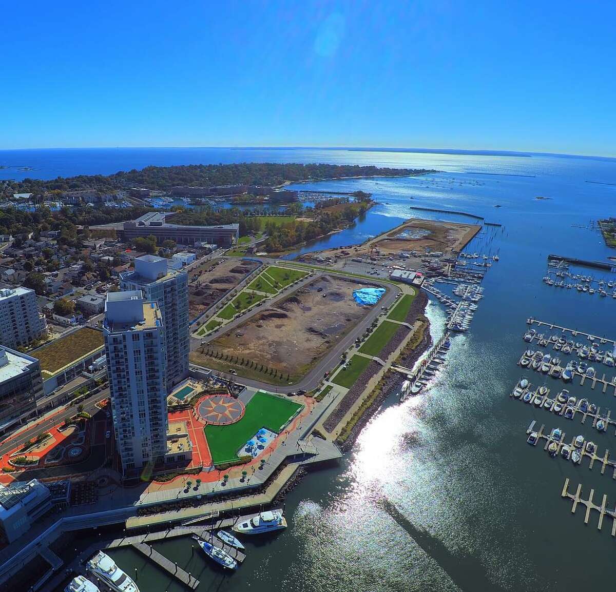 Drone captures spectacular images of the Connecticut shoreline