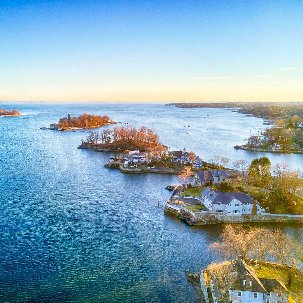 Drone captures spectacular images of the Connecticut shoreline