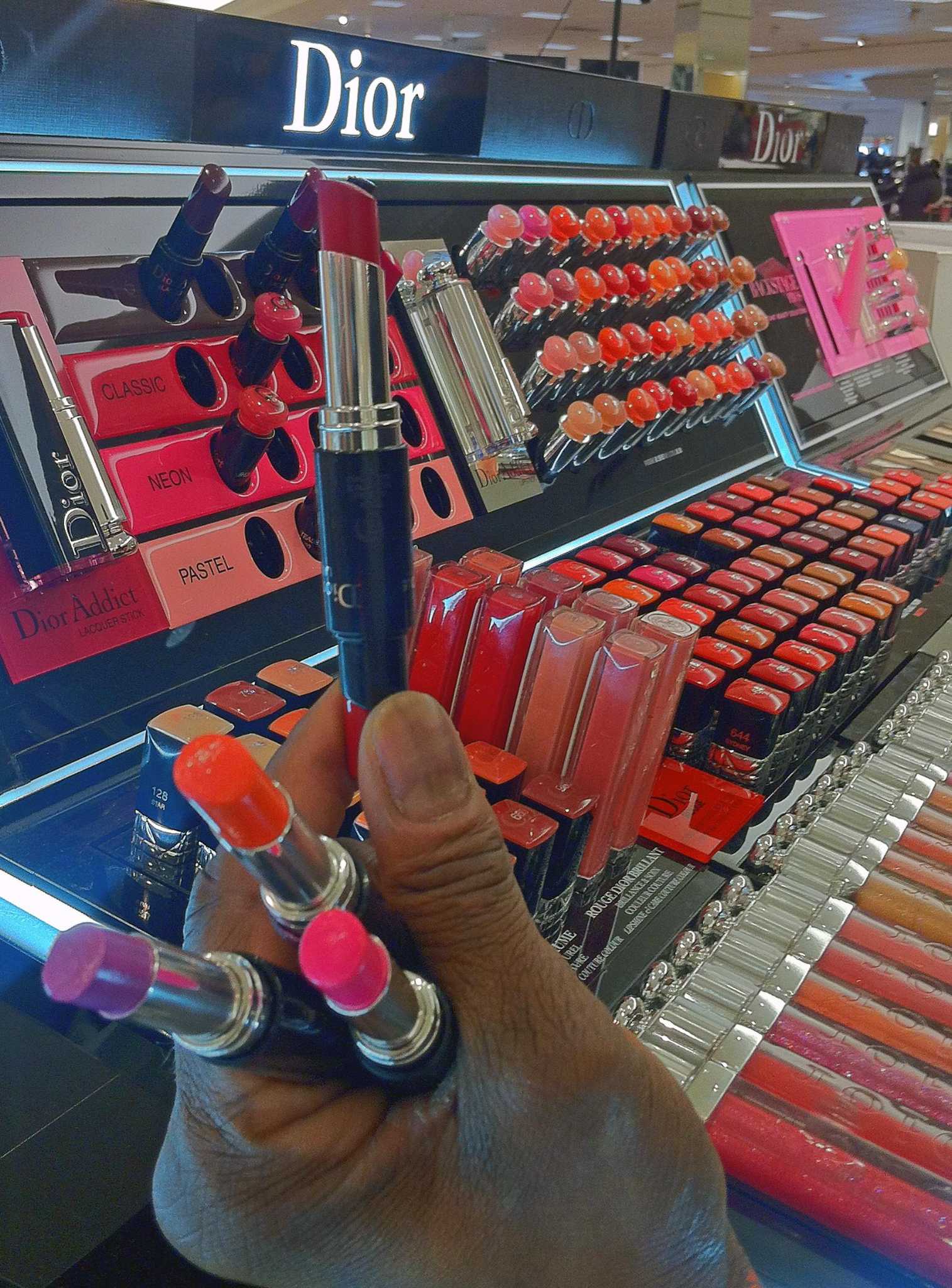 Spring’s makeup trends veer toward color, glimmer