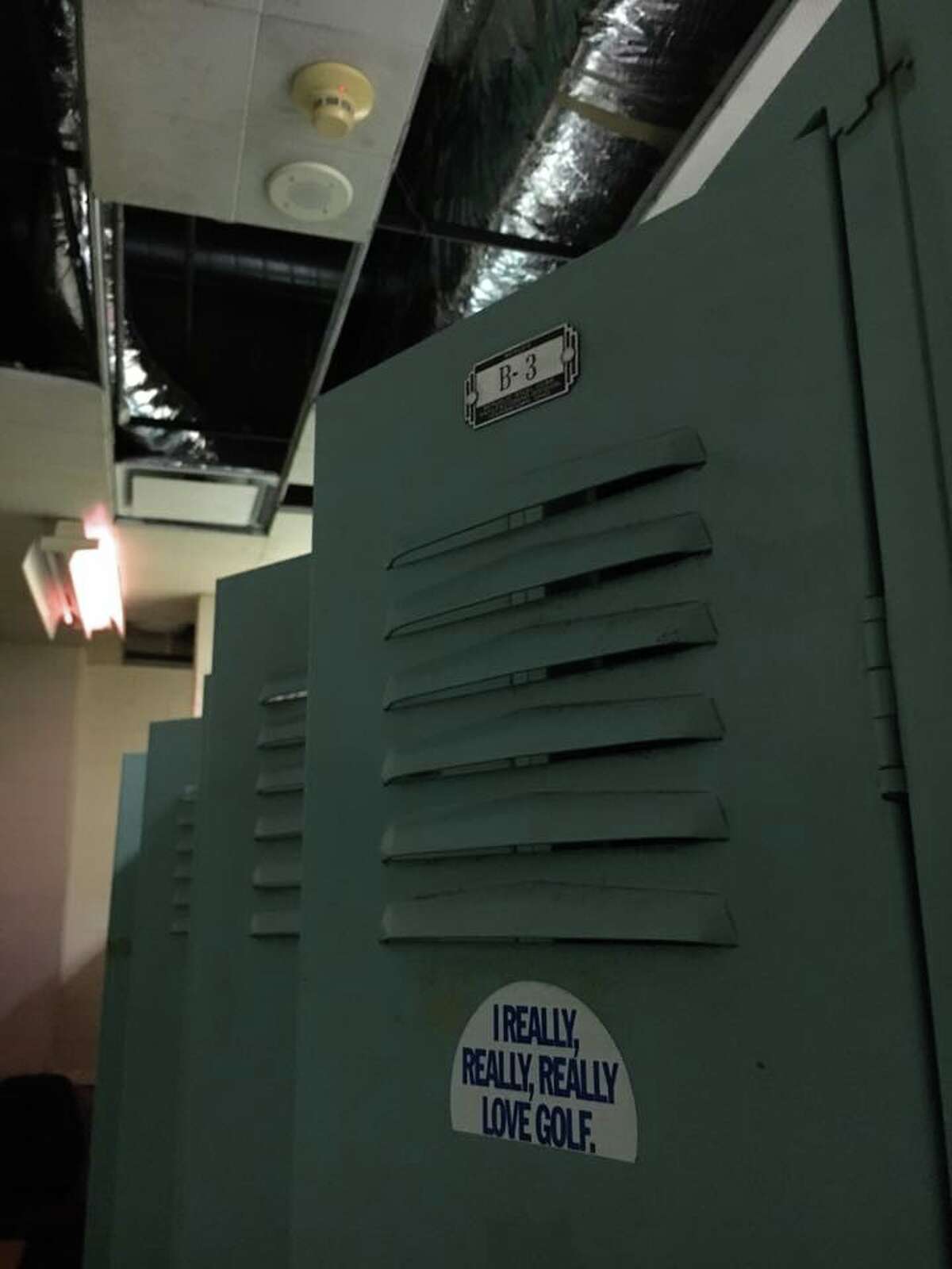 Inside the old Chronicle building