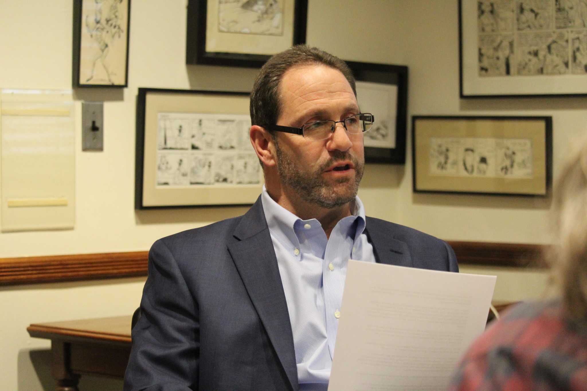 Meet your neighbor...Art Buckman, who is trying to solve the town’s ...