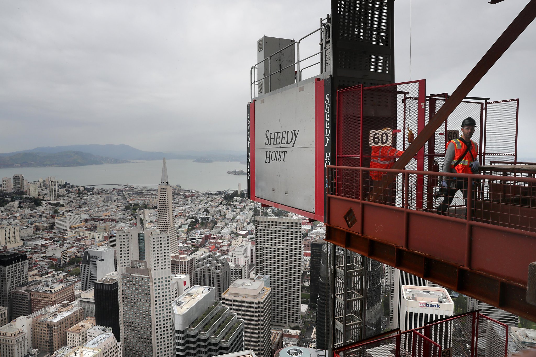 Milestone for Salesforce Tower: Now the tallest in the West