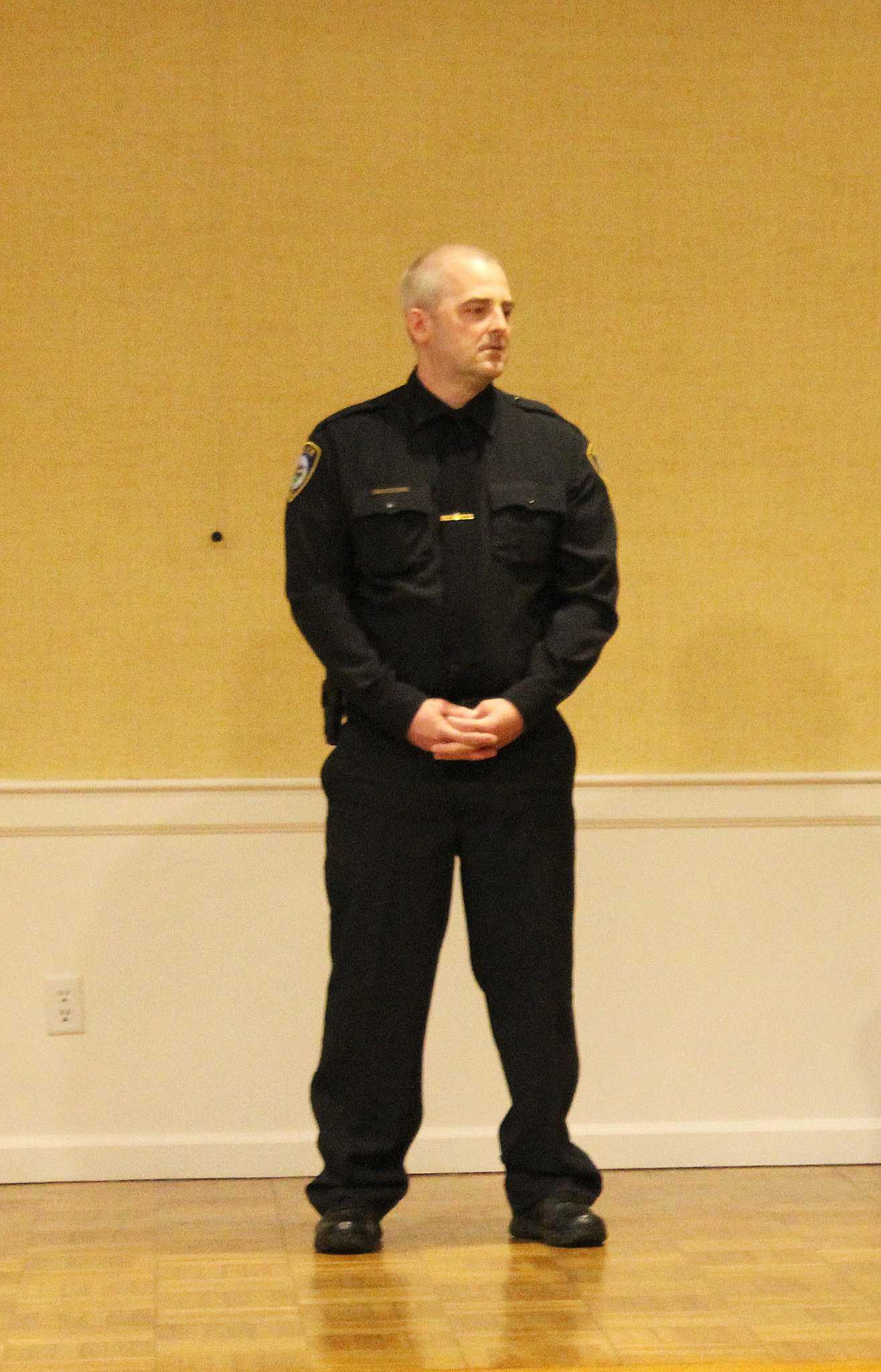 Darien police promote three and welcome three more officers