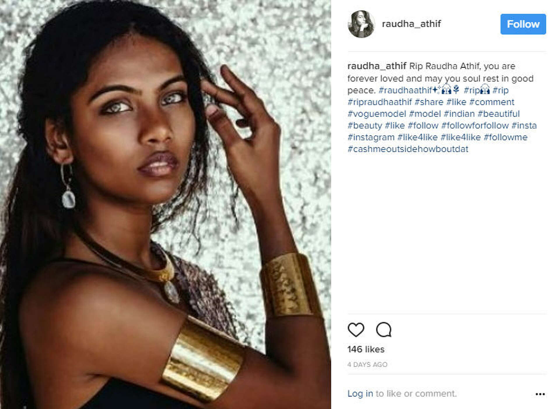 Vogue cover model, Raudha Athif allegedly murdered for refusing to wear ...