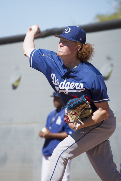 Loons' May a competitive pitcher with a striking appearance