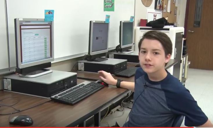 Magnolia JH students develop online reward program