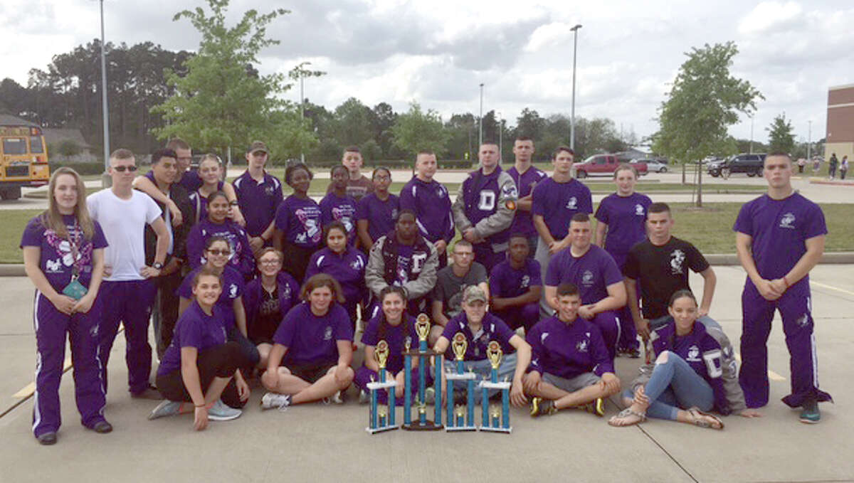 Dayton cadets march to victory at Tomball meet