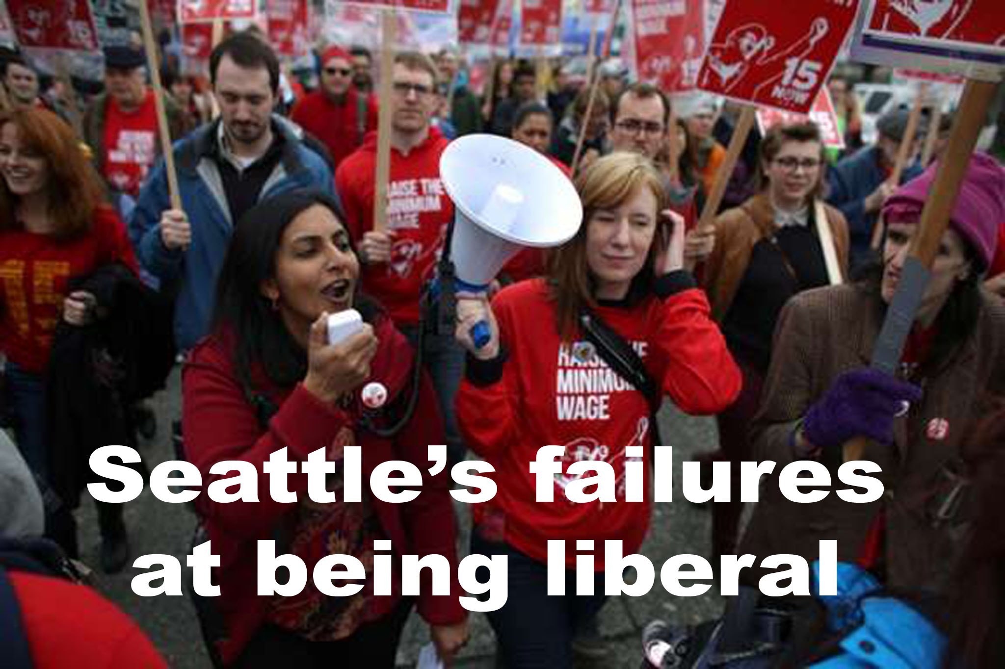 Seattle's failures at being liberal